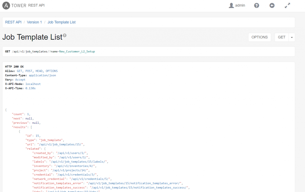 Ansible Tower REST API Part 2 - Haystack Networks